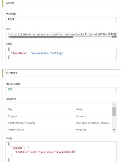 How to Start a PowerShell Runbook by Webhook in Azure Automation Using Power Automate